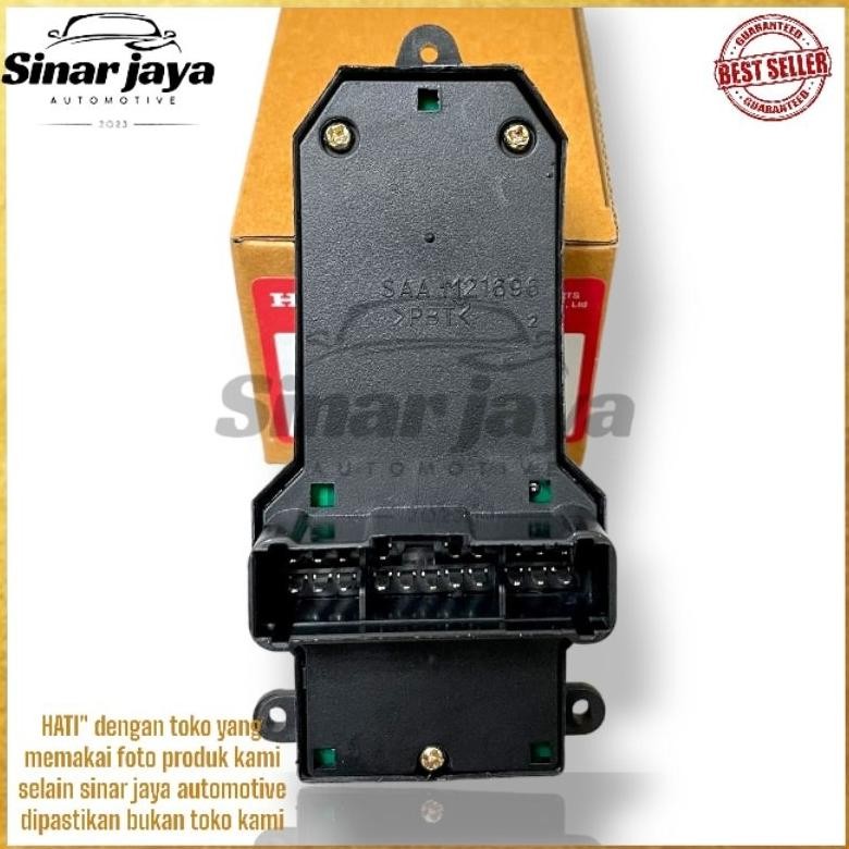 Jual Switch Saklar Master Power Window Kanan CRV RD Gen 2 / Stream Th ...