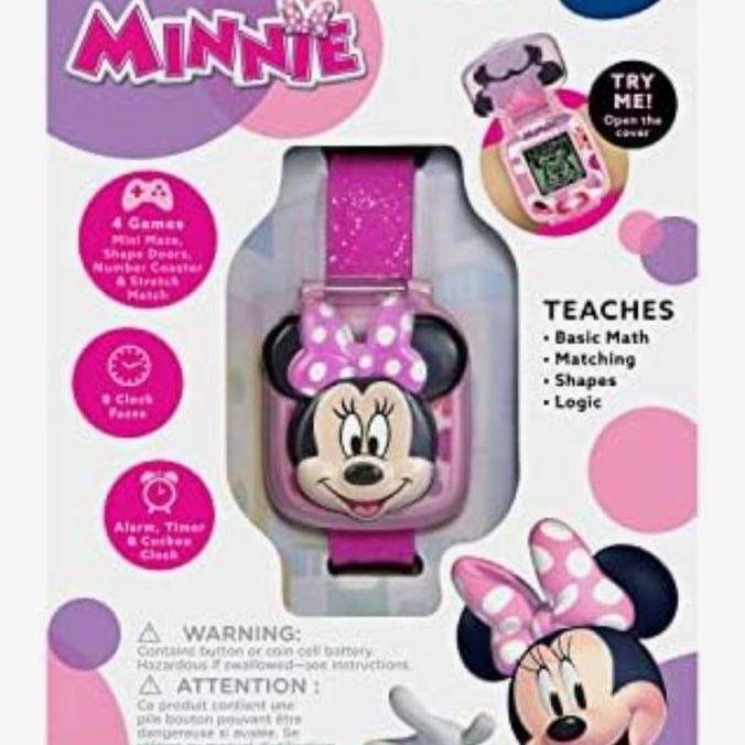 Jual Tersedia VTech Disney Minnie Mouse Watch / Jam Tangan Minnie Mouse ...