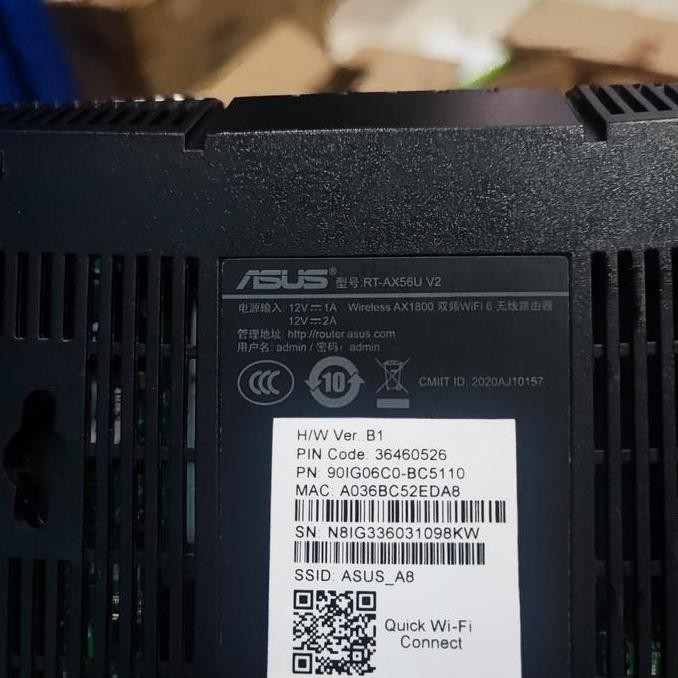 Jual Asus Rt-Ax1800Hp Aimesh Dual Band Wifi 6 Router Ax56U V2 Ax1800 ...