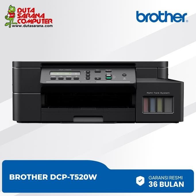 Jual Printer Brother Dcp-T520W T520 Inkjet Aio Resmi 3 Tahun New Stok ...