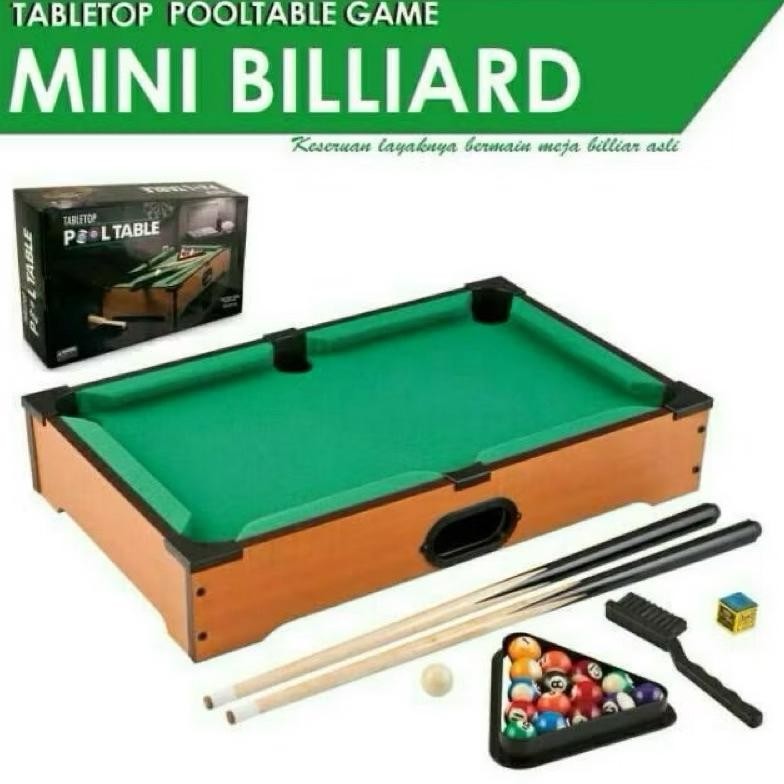 Jual Mainan Mini Billiard / op Pool Table / Billiard op / Mainan ...