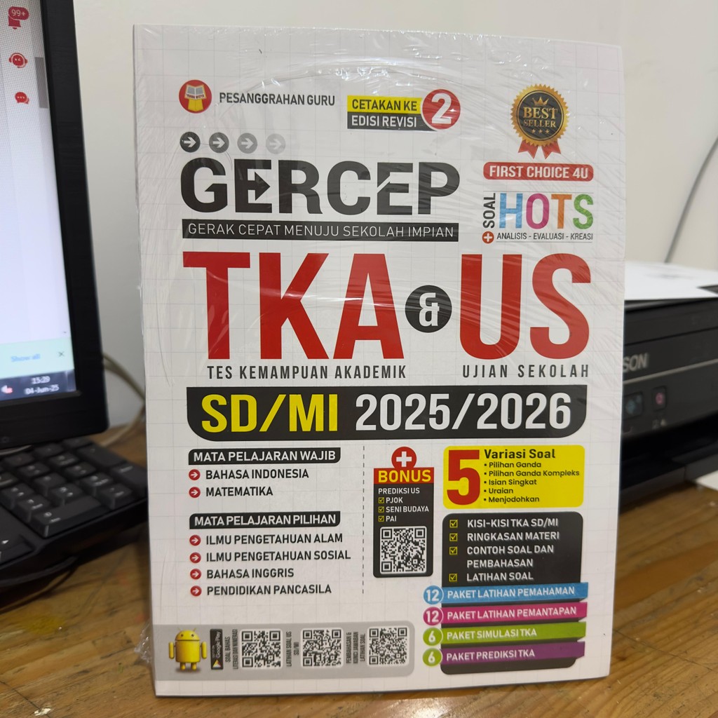Jual BUKU GERCEP TKA & UJIAN SEKOLAH (US) SD/MI 2025/2026 - YRAMA WIDYA | Shopee Indonesia