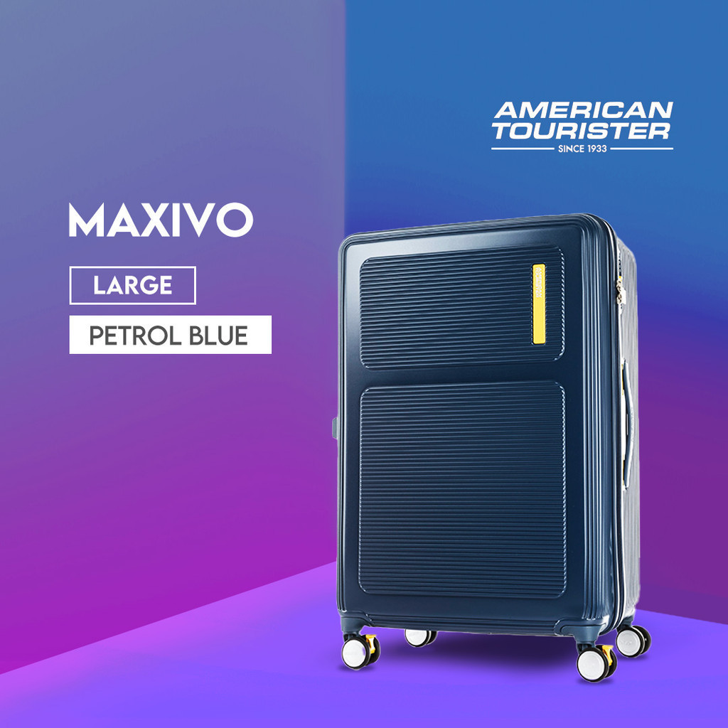 Jual American Tourister Koper Hardcase Maxivo Large 29 inch - Petrol ...