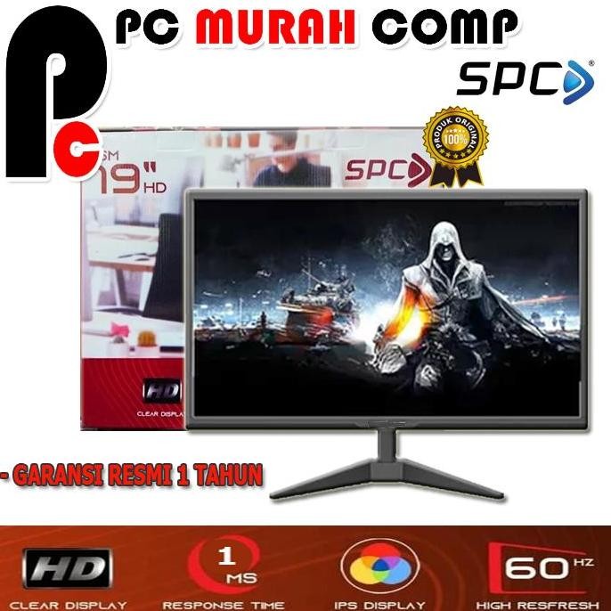Jual MONITOR LED Monitor SPC SM-19HD 19 inch | Shopee Indonesia