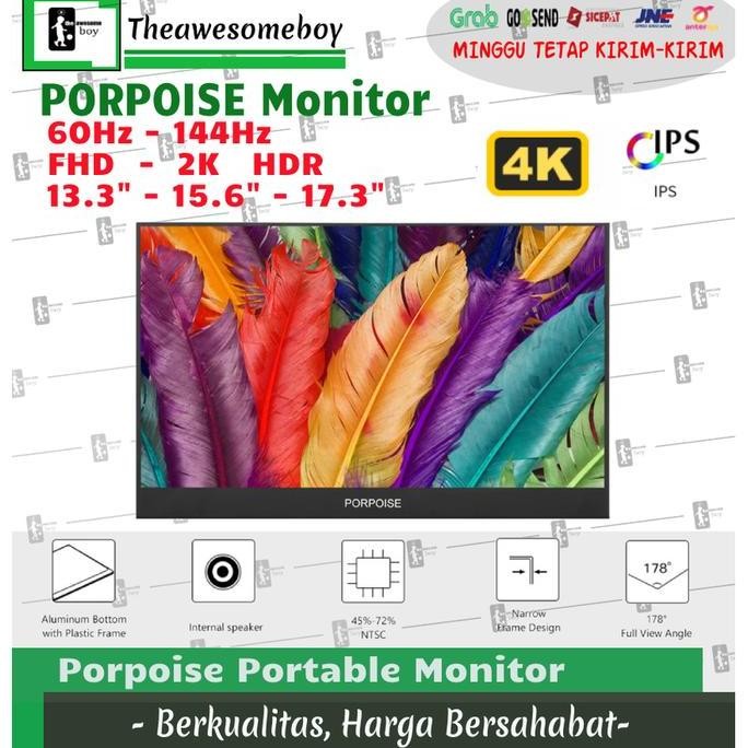 Jual Monitor LED 4K 2K FHD Layar Portable Screen Slim IPS OLED 144Hz ...