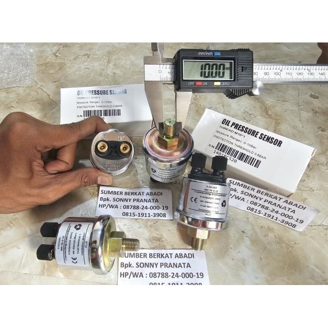 Jual Tersedia VDO JE 21110 KUS OIL PRESSURE SENSOR K-E21103 SENDER OLI ...