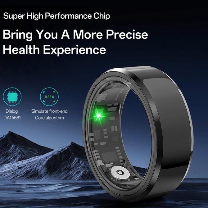 Jual Aolon Ring Gen3 Bluetooth Smart Ring Segala Cuaca Pemantauan ...