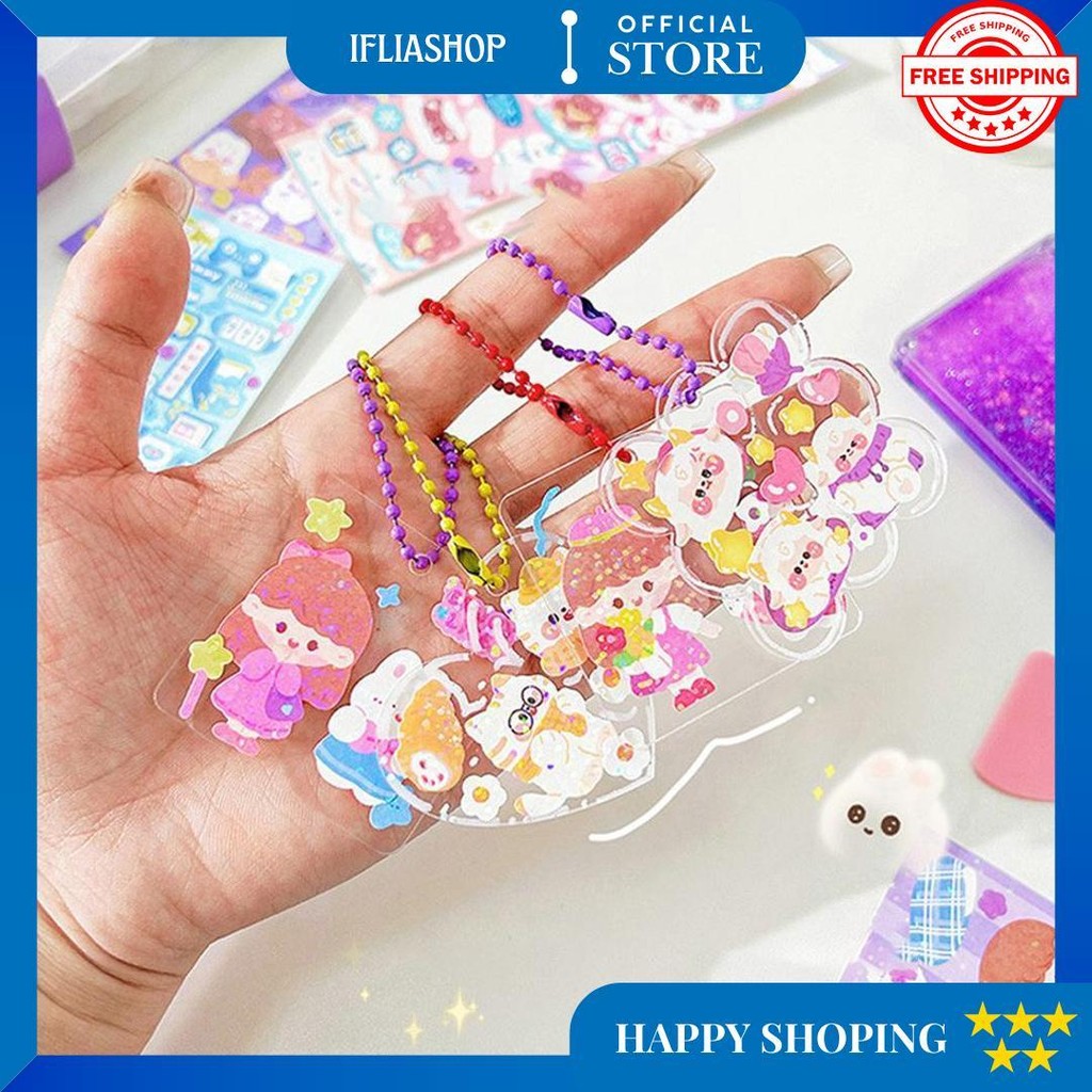 Jual Mumystation Diy Guka Set Mainan Gantungan Kunci Akrilik Diy Gooka ...