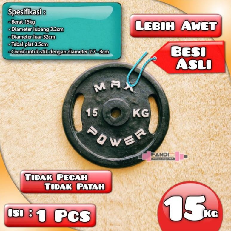 Jual HJK Plat Dumbbell Barbel 1kg 1.5kg 2kg 2.5kg 3kg 4kg 5kg 7.5kg 10kg 15kg 20kg 25kg 30kg ...