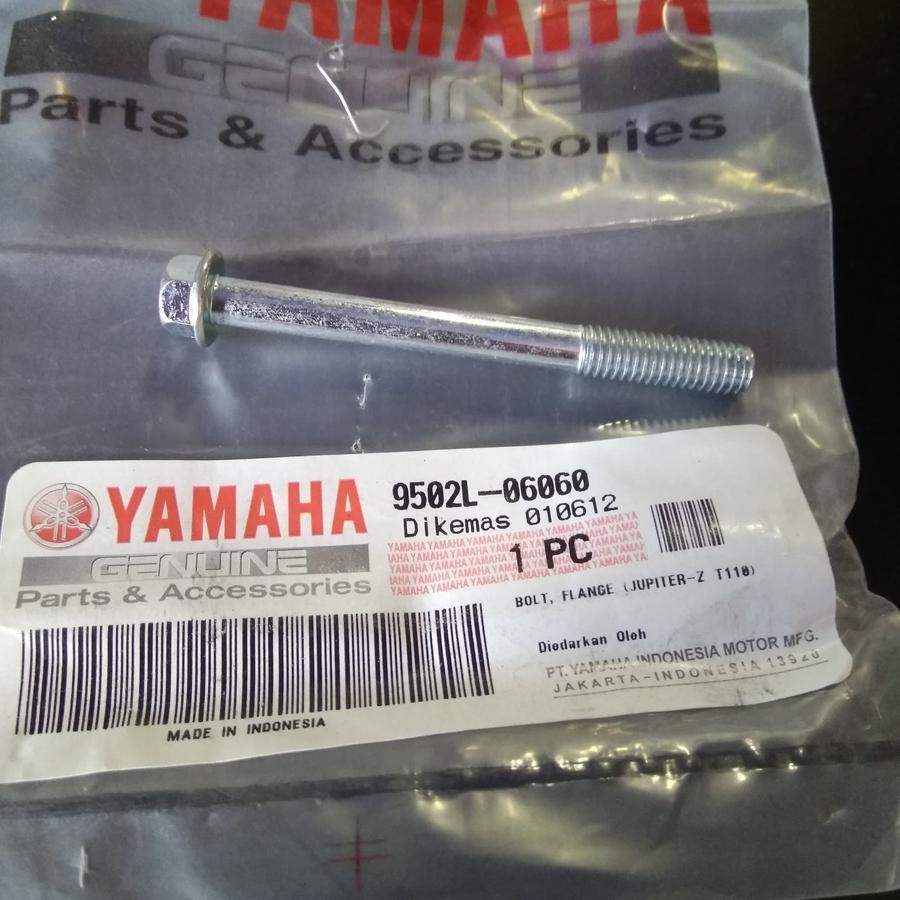 Jual 9502L-06060 BOLT FLANGE ORIGINAL YAMAHA ORIGINAL YAMAHA | Shopee ...