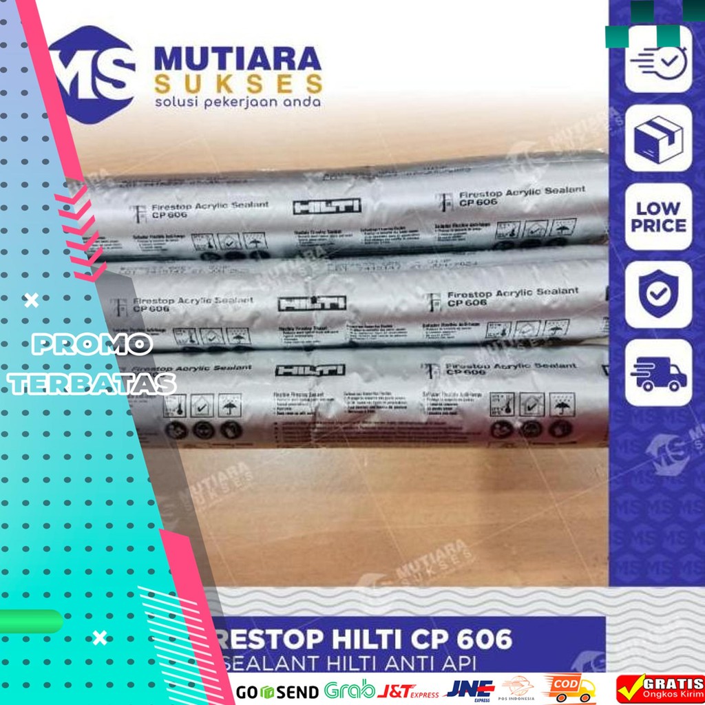 Jual NEW FIRESTOP HILTI CP 606, SEALANT HILTI ANTI API / 580ML | Shopee ...