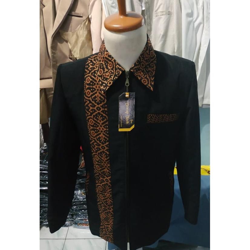Jual Jasket Jas Jaket Kombinasi Batik Motif Selendang Terlaris ...