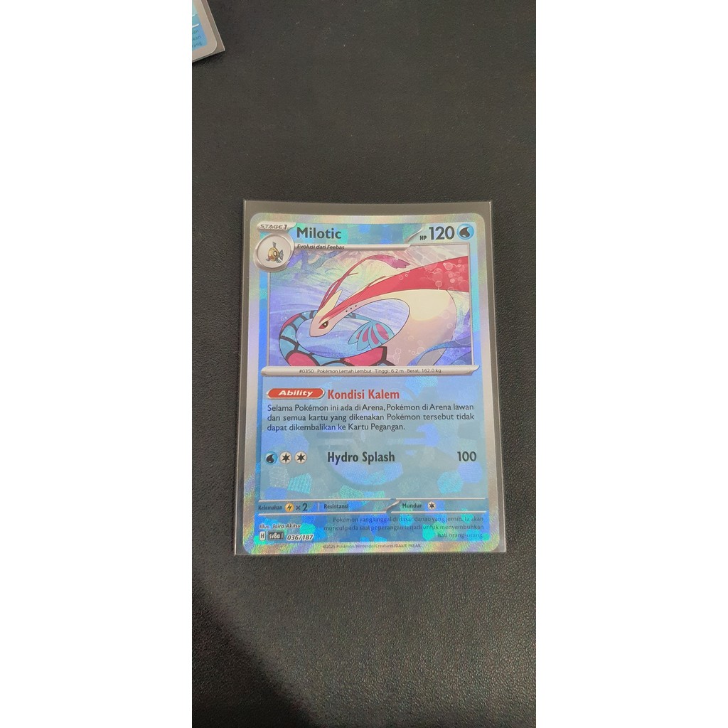 Jual Pokemon TCG Indonesia sv8a Milotic 036/187 MasterBall | Shopee Indonesia