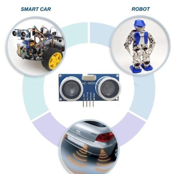 Jual NEW SET CASE & SENSOR ULTRASONIC HC-SR04 MODUL MODULE PENGUKUR ...