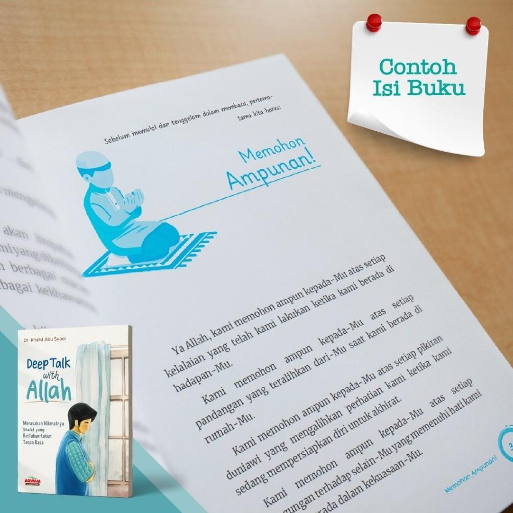 Jual JH8 Buku DEEP TALK WITH ALLAH (Merasakan Nikmatnya Shalat yang ...