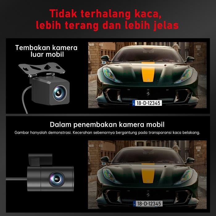 Jual Ogs [Grab] Cargoos Rcam Kamera Belakang 1080P Untuk Dashcam O1 Pro ...