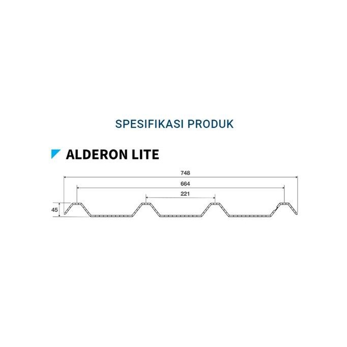 Jual ALDERON Lite 6mm - Atap uPVC TF | Shopee Indonesia
