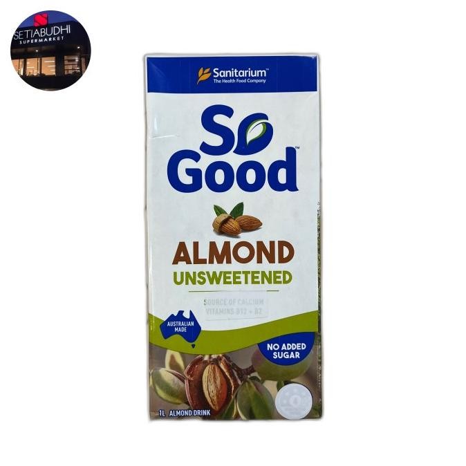 Jual sanitarium so good almond unsweetened 1 liter termurah | Shopee ...