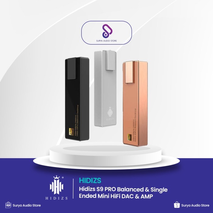 Jual Hidizs S9 PRO Balanced & Single Ended Mini HiFi DAC & AMP | Shopee ...