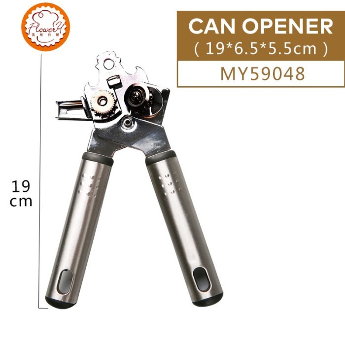 Jual Alat Pembuka Kaleng Botol Can Tin Opener - Food Grade Stainless ...