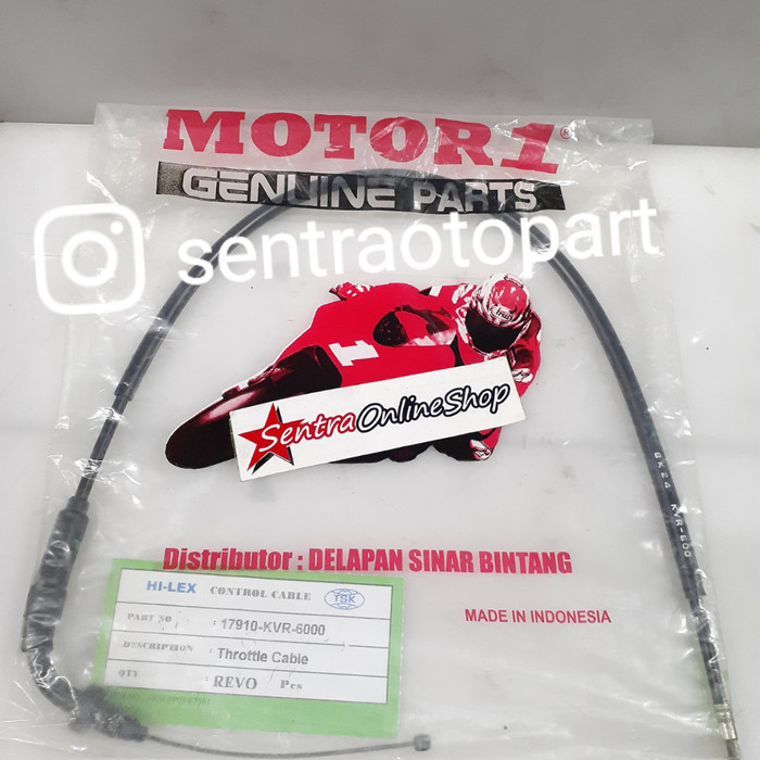 Jual Kabel Selang Slang Tali Gas Revo Original Motor 1 Barang Langka ...