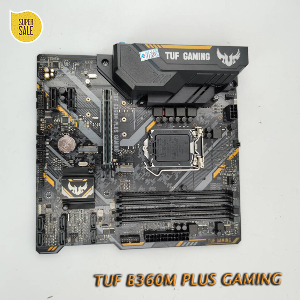 Jual For Asus TUF B360 PLUS Gaming Desktop Motherboard LGA1151 4x DDR4 ...