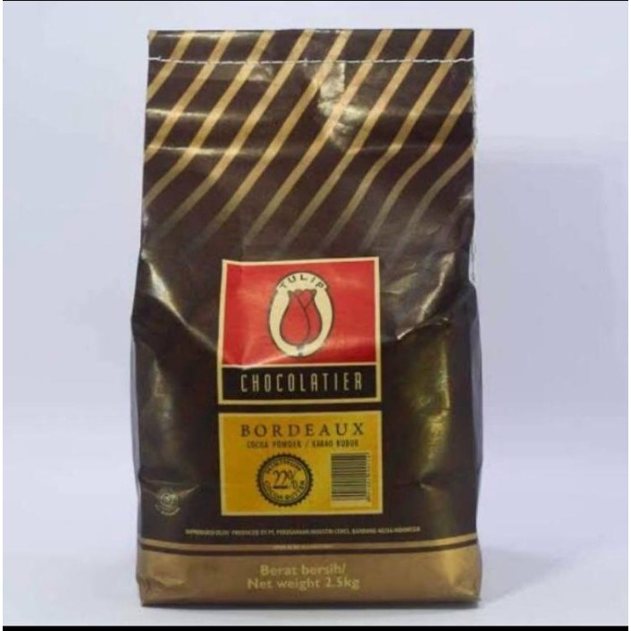 Jual Coklat Bubuk Tulip Bordeaux 2.5kg | Shopee Indonesia