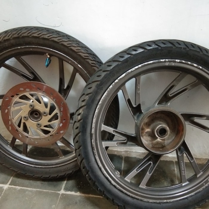 Jual Velg Velk Depan Belakang Suzuki Skywave Fullset Original Barang ...