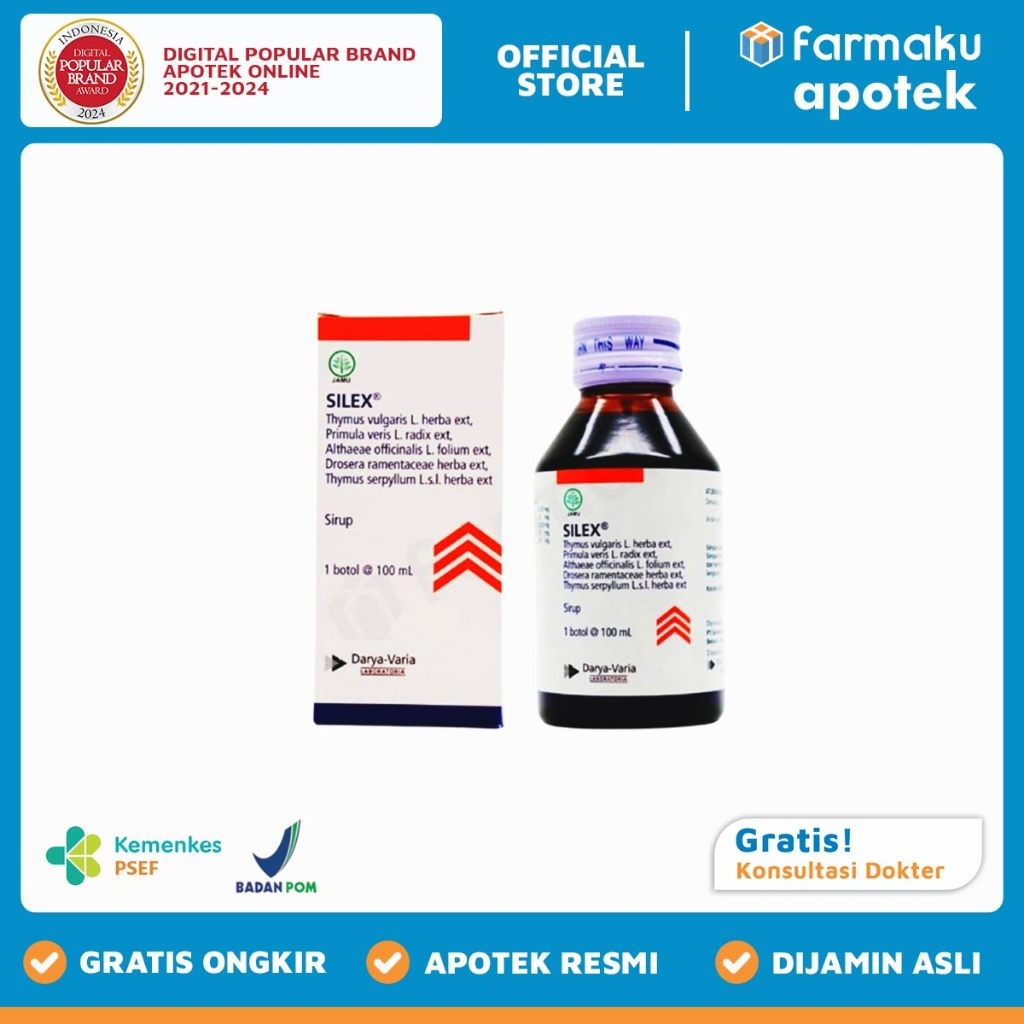 Jual Silex Syrup 100 ml - BIN | Shopee Indonesia
