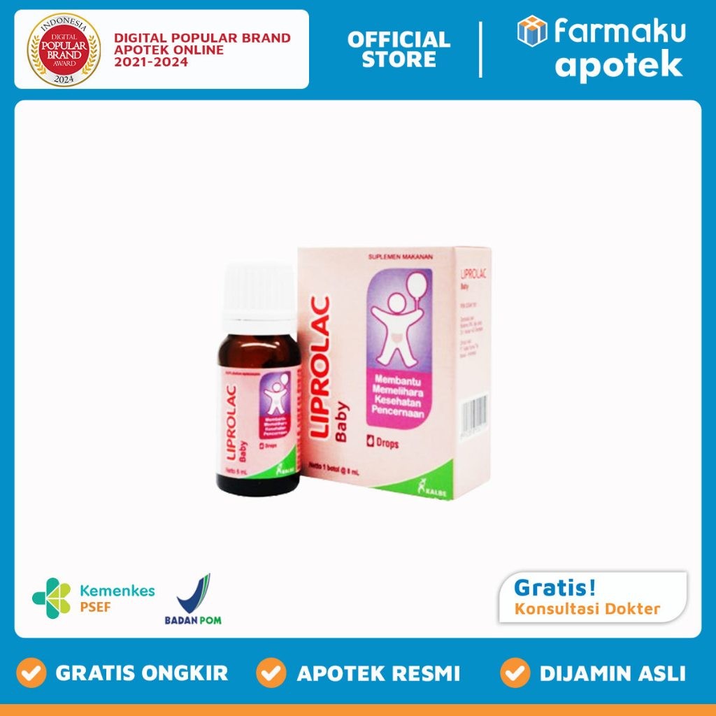 Jual Liprolac Baby Drop 8 ml - BIN | Shopee Indonesia