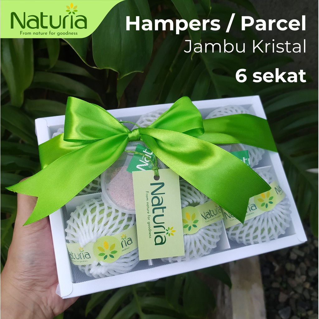 Jual Naturia Hampers Jambu Kristal 6 sekat Parcel Hadiah Bingkisan buah ...