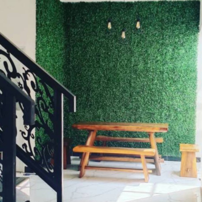 Jual Terbaru Rumput Dinding/Daun Dinding Premium 40X60 Cm/Daun Sintetis ...