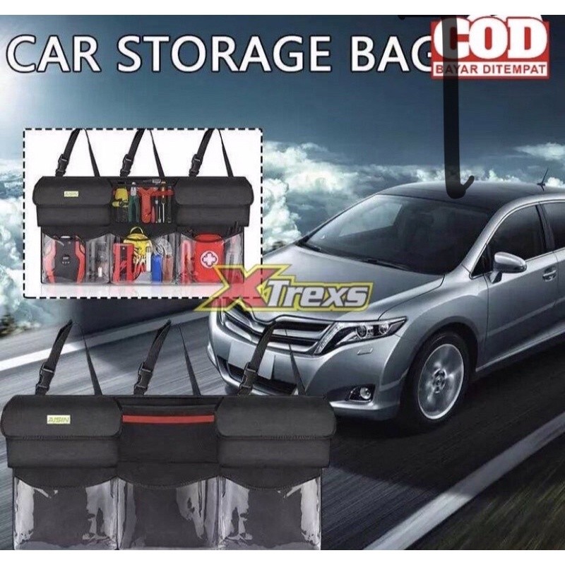 Jual Bagasi Mobil Organizer Penyimpanan Kotak Casing Auto Car Boot ...