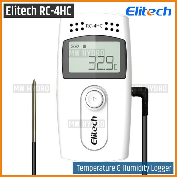 Jual HARGA DISC - Elitech RC-4HC / RC4HC - USB Temperature & Humidity Data Logger | Shopee Indonesia