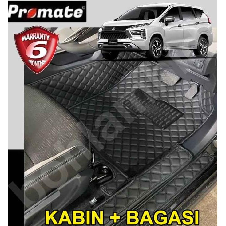 Jual Karpet Mobil XPANDER PROMATE 7D Custom Leather Luxury 3brs+bagasi ...