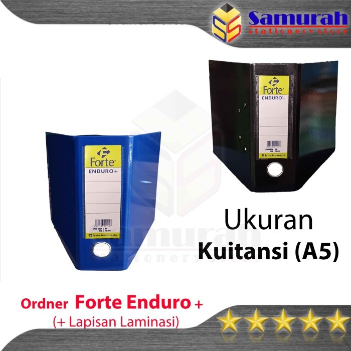 Jual Ordner Forte Premium Enduro + Laminating Folio F4 / Kuitansi A5 75 ...