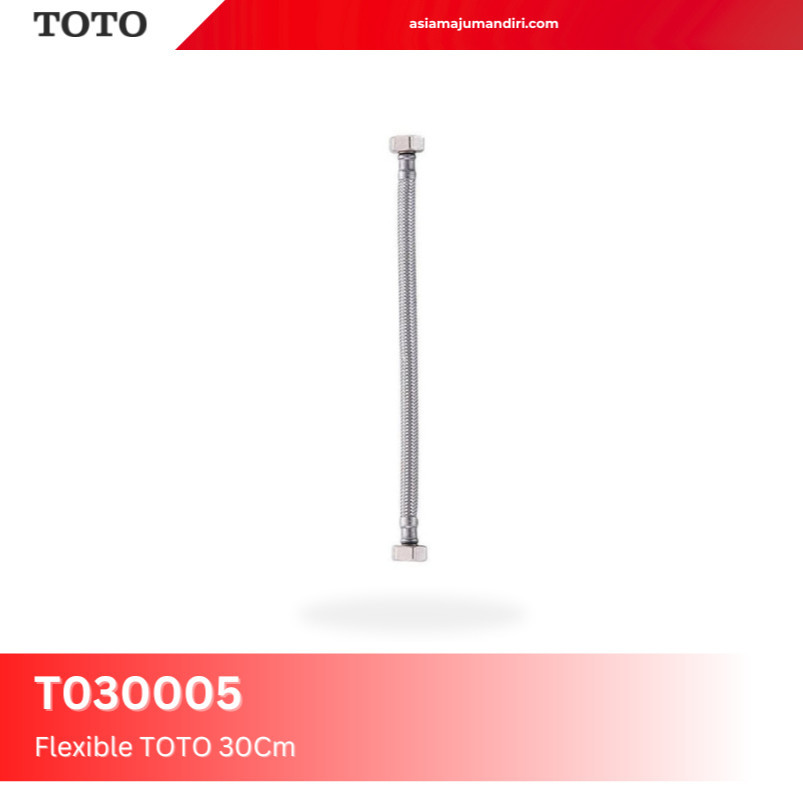 Jual SELANG FLEXIBLE TOTO T030005 - 30cm | Shopee Indonesia