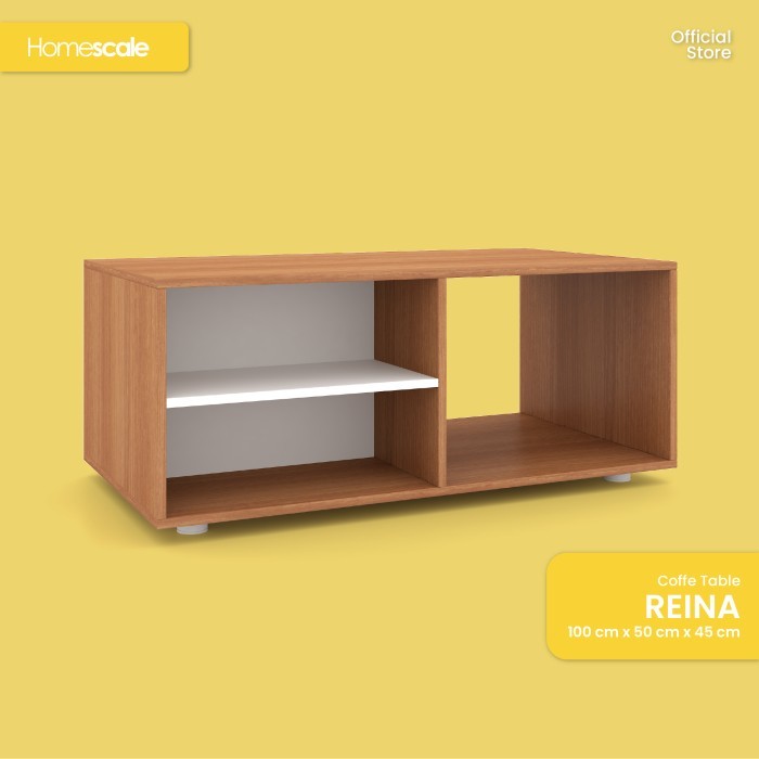Jual Coffee Table/Meja Tamu Reina Minimalis Ukuran 100 X 50 X 45 Cm ...