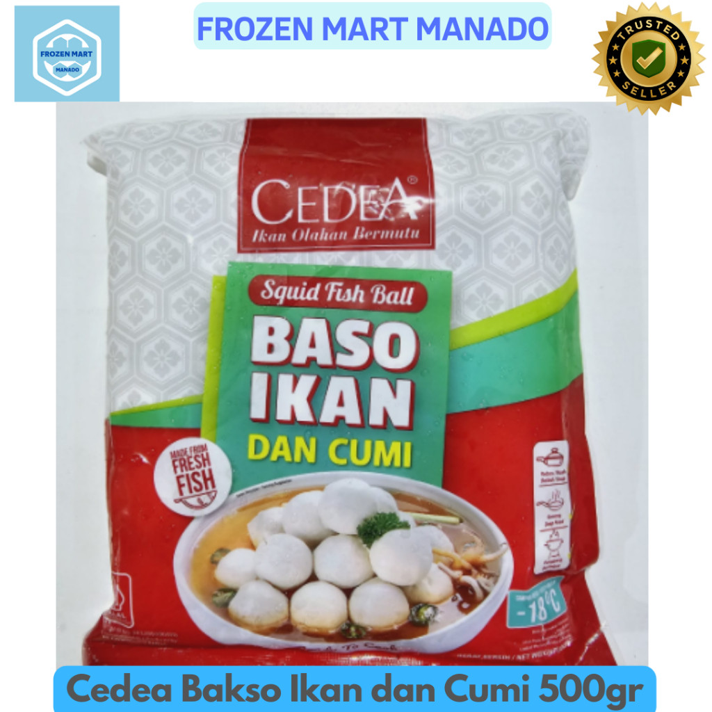 Jual Cedea Bakso Ikan dan Cumi 500gr - Frozen Mart Manado (Frozen Food ...