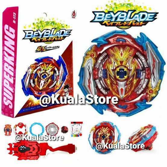 Jual Beyblade Burst Super King Sparking Red Infinite Achilles Sword ...