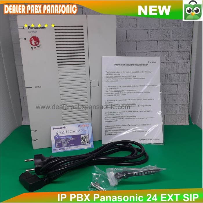 Jual IP PBX- PABX Panasonic KX-HTS32 24 Extension SIP | Shopee Indonesia