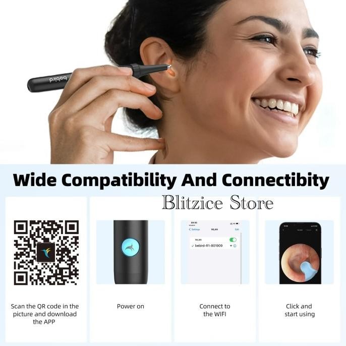 Jual Produk Baru!! Original Bebird R1 R3 Camera Visual Ear Stick ...