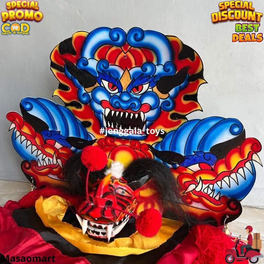 Jual Barongan Devil Kayu Besar Anak Cod | Shopee Indonesia