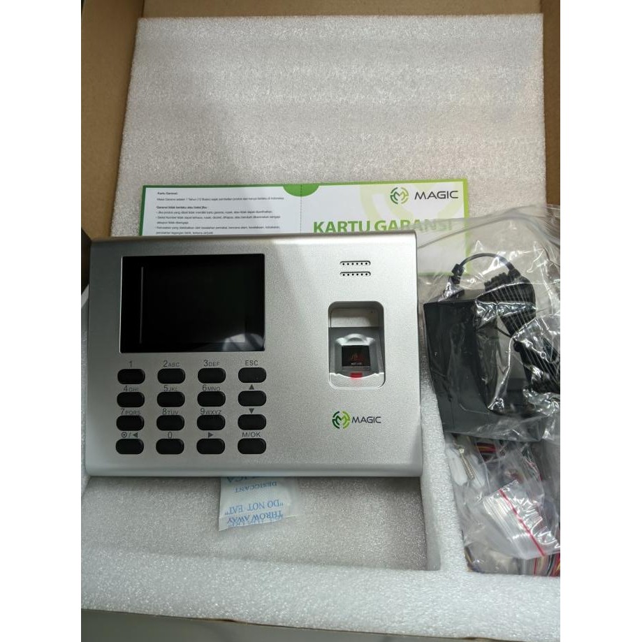 Jual Promo Mesin absen fingerprint magic mp 340 COD | Shopee Indonesia