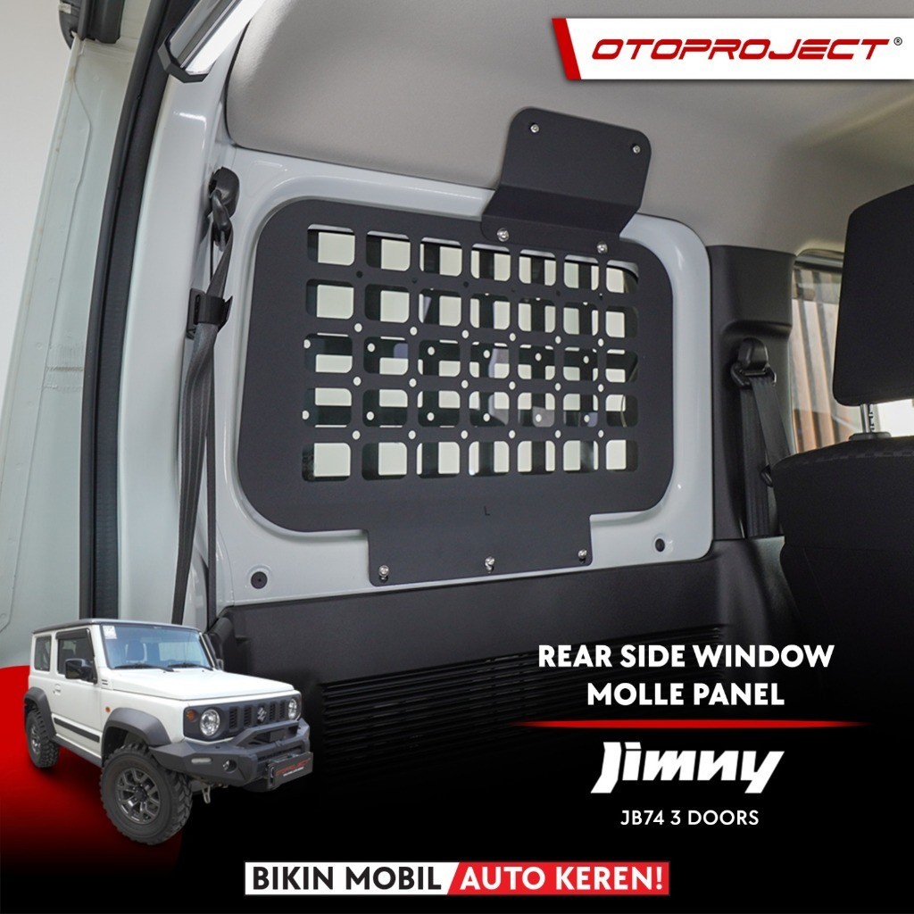 Jual Otoproject - Rear Side Window Molle Panel Jimny Jb74 3 Door ...