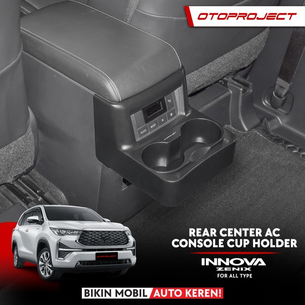 Jual Otoproject - Panel Rear Center Ac Console Cup Holder Zenix Matte ...