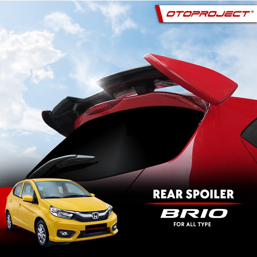 Jual Otoproject - Rear Spoiler A.N Brio 2018 Urbanite Style (Non ...