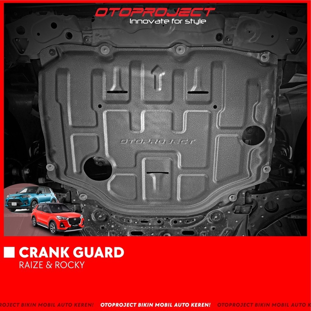 Jual Otoproject - Crank Guard Raize / Rocky Titanium (1.5Mm ...