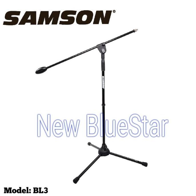 Jual sale! stand microphone-mic samson bl3 ultra light boom original ...