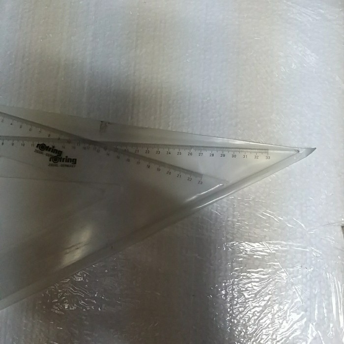 Jual PENGGARIS SEGITIGA ROTRING ZIEGEL SET 23/33CM (819323/333 ...